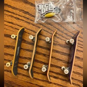 Vintage | Toys | Tech Deck Finger Skateboards Zero Army Rivas 4 Wade ...